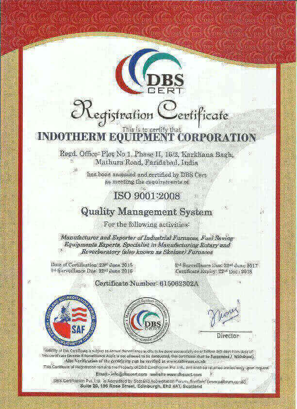 Our Certificates